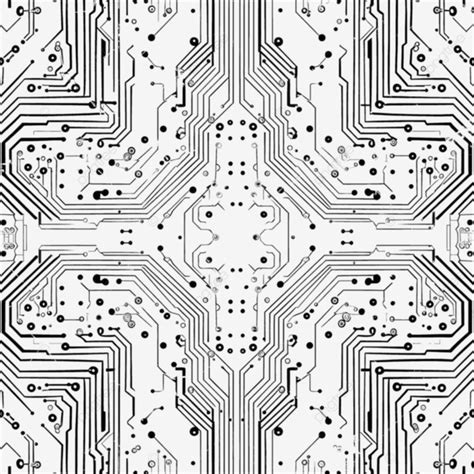 Microchip Pattern Seamless Pattern Seamless Repeat PNG Transparent Image And Clipart For Free