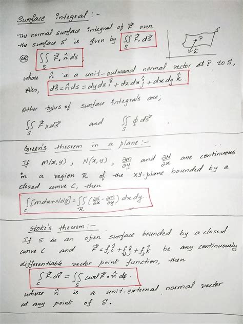 Vector Integration Statement Pdf