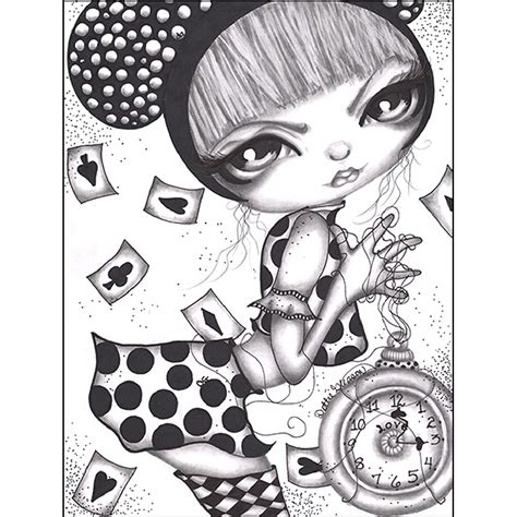 Pin Up Alice In Wonderland