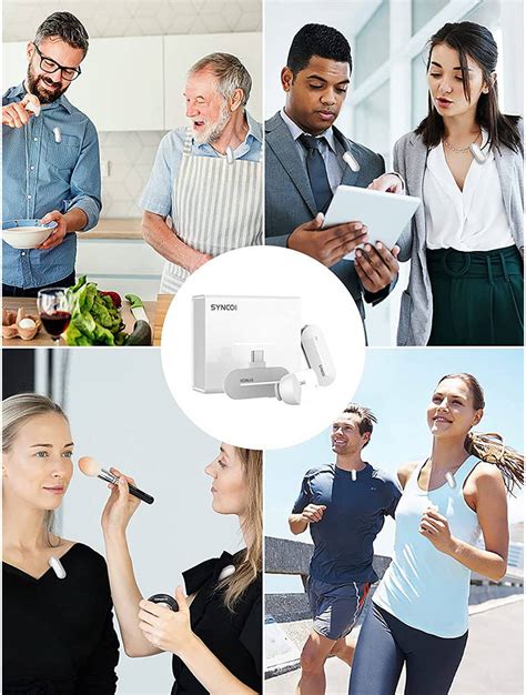 Synco P2T Miniature Digital Wireless Mic System with USB Connector for ...