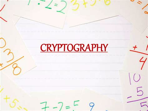 cryptography pptx