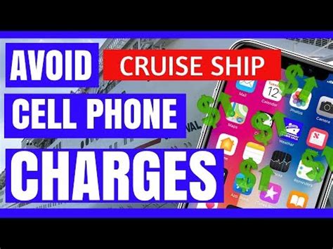 How To Avoid Roaming Charges While On A Cruise