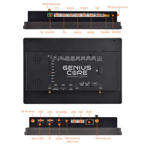 10 1 Inch Rk3568 2x Int Spk All In One Hmi Android Panel Pc Controlh Antallia