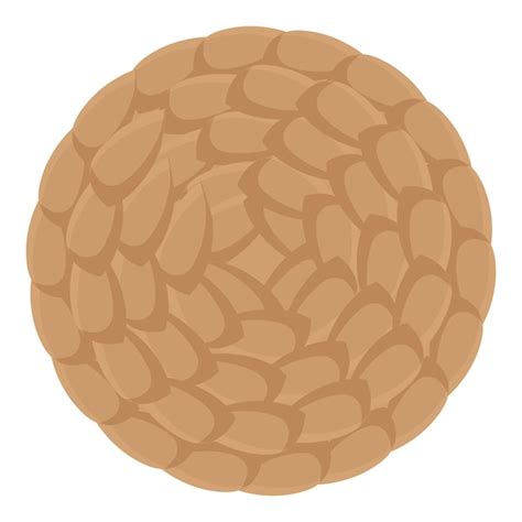 Premium Vector Ball Decoration Icon Cartoon Vector Rope Thread