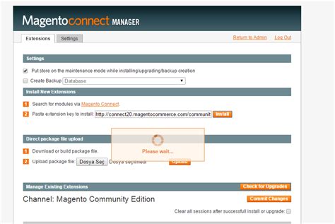 Magento 19 Connect Manager Returns No Release Found For Xxxx