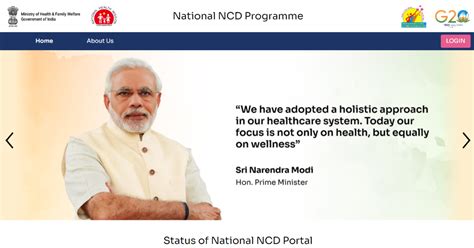 Cphc Ncd Portal Login Ncd Nhp Gov In Login
