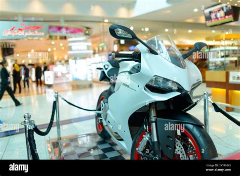 DUBAI, UAE - APRIL 18, 2014: Dubai Duty Free Car Lottery prise. Dubai ...