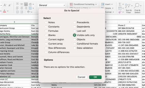 Export Microsoft Excel Selection Into A Csv File Datablist