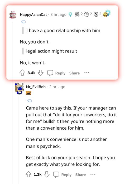 Boss Refuses To Accept Employees Resignation Tells Him He Cant