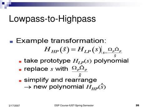 Ppt Digital Signal Processing Powerpoint Presentation Free Download