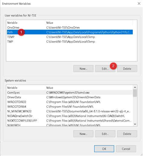 Errors When Using Tdmmodule In Python Scripts In Diadem Ni