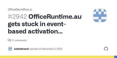 Officeruntimeauthgetaccesstoken Gets Stuck In Event Based