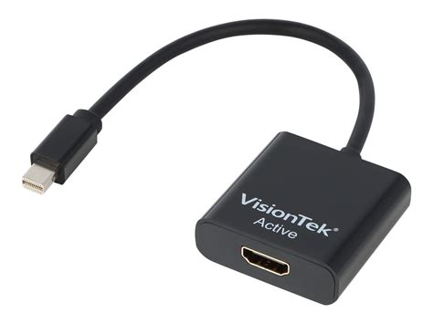 Visiontek Active Mini Dp To Hdmi Adapter Cable Shi