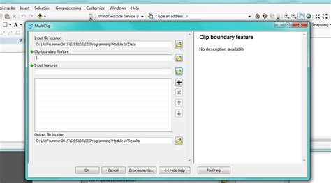Gis Nouveau Custom Tools Within Arcmap