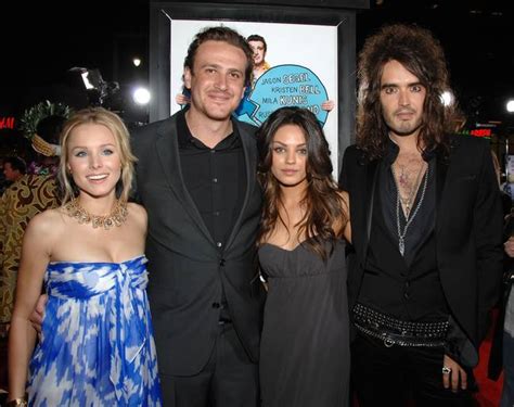 Forgetting Sarah Marshall Star Kristen Bell Threatened Russell Brand