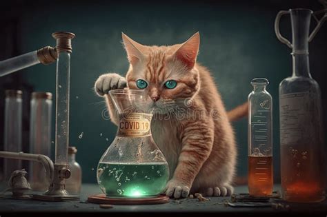 Lab Leak Theory Of Coronavirus Escape Stock Illustration Illustration