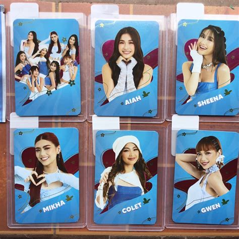 Official Modess X Bini Photocards With Pads Shopee Philippines