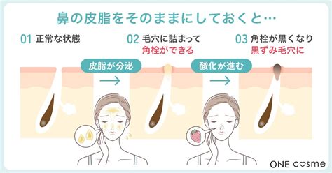 鼻の油をなくす方法は？テカリ鼻を防止するケアと即効でベタつきを消すメイク術 Onecosme