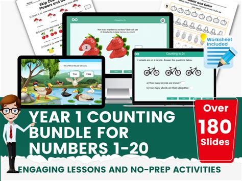 Counting Adventures Year 1 Bundle For Numbers 1 20 And Skip Counting By 2s 5s And 10s