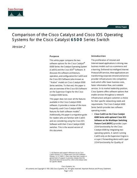 Catos To Ios Command Convertion