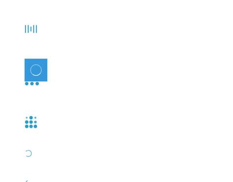 纯css3蓝色loading加载动画特效