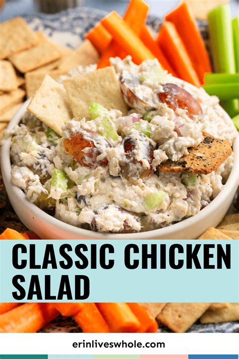 Classic Chicken Salad Recipe Erin Lives Whole