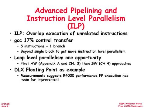 Ppt Introduction To Advanced Pipelining Powerpoint Presentation Free