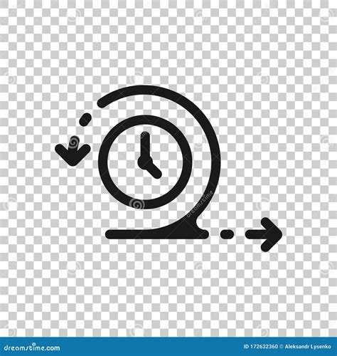 Agile Icon In Flat Style Flexible Vector Illustration On White Isolated Background Stock Vector