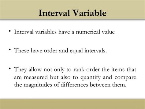 Types Of Variables
