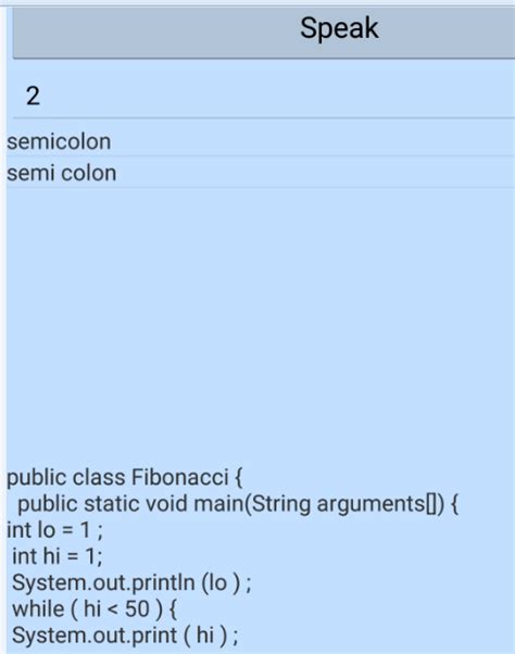 Speech Recognition Application For Java Programming Freelancer
