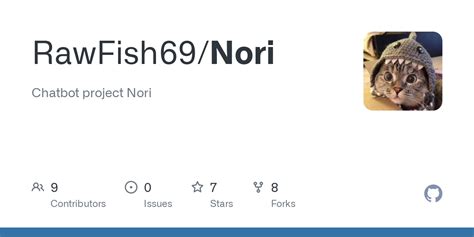 GitHub RawFish69 Nori Chatbot Project Nori