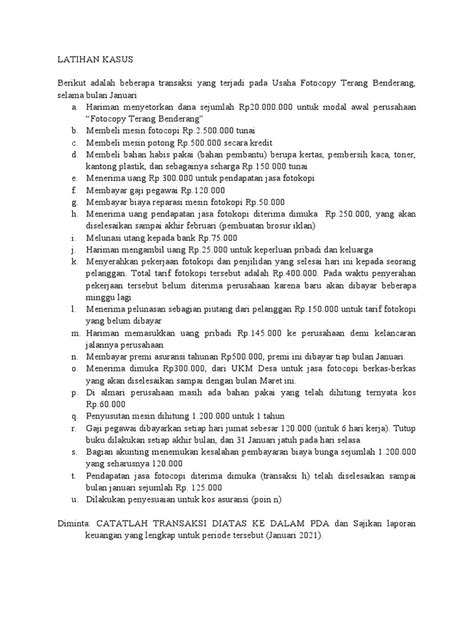 Tugas 2 Pda Dan Pengakunan 2021 Pdf