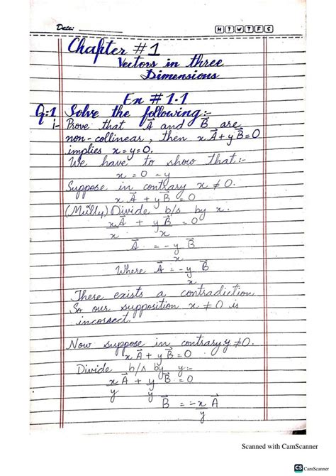 SOLUTION Vector Analysis Ex1 1 Studypool