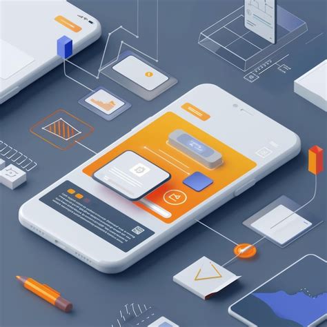 Mobile App Ui Design Software Graphic Development With Prototype