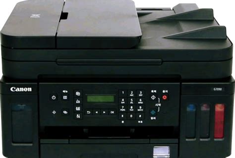 캐논 무한잉크 복합기 G7090 출력불량 문제해결 네이버 블로그