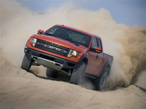 2008 Ford F 150 Raptor Svt 4x4 Truck Offroad Burnout Wallpapers