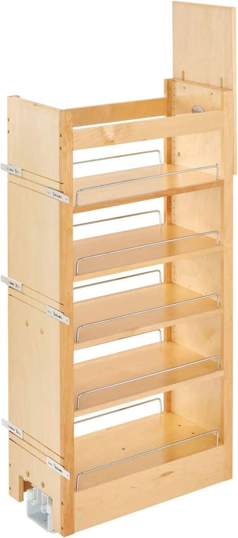 Amazon Com Rev A Shelf PULLOUT Pant Try Wood 43 H X 11 W Home Kitchen