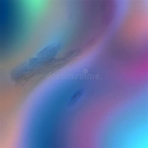 Abstract Gradient Background With Soft Pastel Colors And Subtle Lines