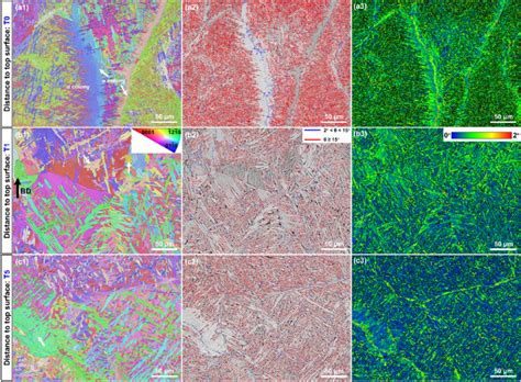Ebsd Maps Showing Significant Microstructural Variations In The Top Download Scientific Diagram