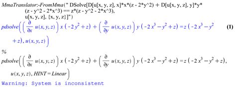 Differential Equations Solving A Quasi Linear PDE Mathematica Stack Exchange