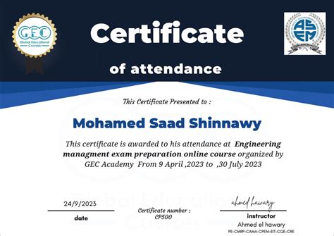 Mohamed Saad On Linkedin Cpem Asem Engineeringmanagement Development Career 19 Comments