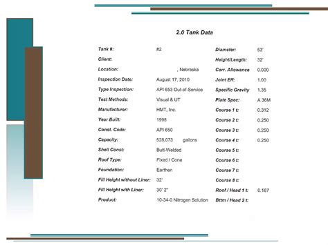 Api 653 Tank Inspection Pdf Civil Engineering Industry Industries