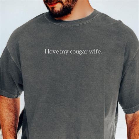 Funny Cougar T Shirts Etsy