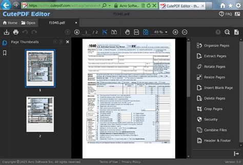 CutePDF Editor Free PDF Editor Free PDF Utilities Edit PDF Easily
