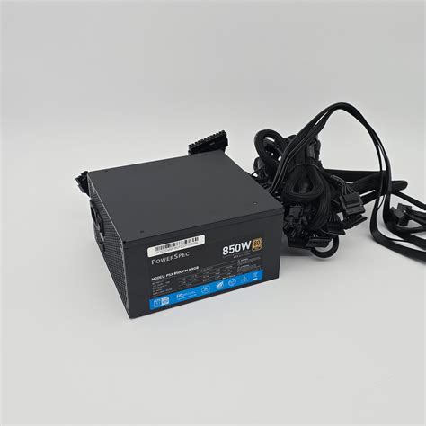 Powerspec 850w Power Supply Psu Fully Modular 80 Gold Psu Mbpc