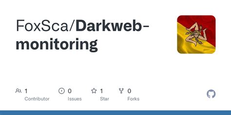 github foxsca darkweb monitoring