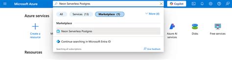 Get Started With Neon Serverless Postgres On Azure Neon Guides