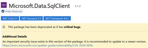 uipath database activities contains dependency with critical bugs