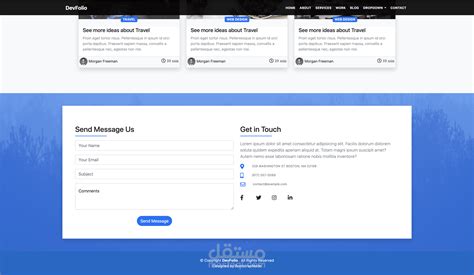 Devfolio Portfolio مستقل