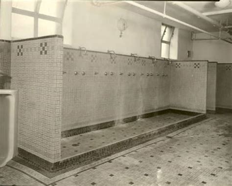 School Gym Communal Showers